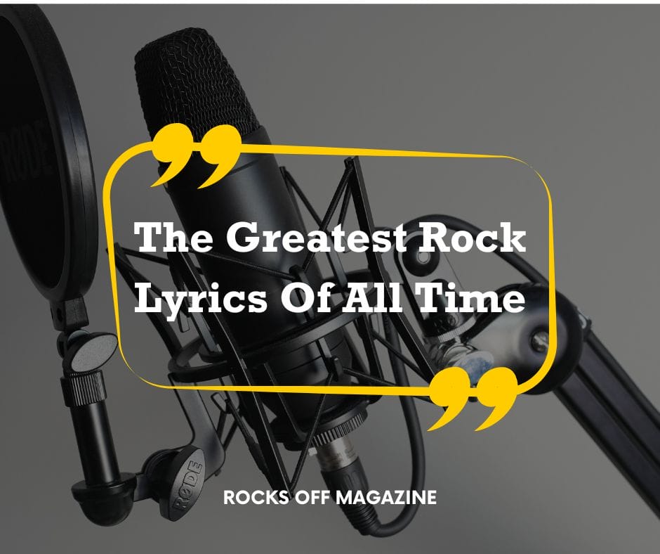 The Best Rock Lyrics | 30 Lines That Matter | Revised 2025