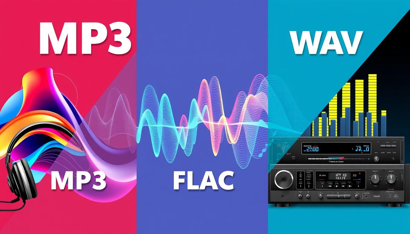 Comparing Digital Music Formats - MP3 vs FLAC vs WAV